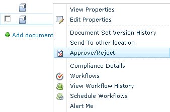 How to Set Document Set Approval Status Using NINTEX Workflow in SharePoint